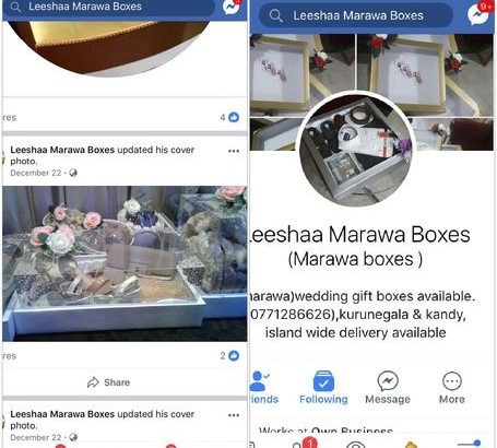 Marawa boxes - LankaMarket